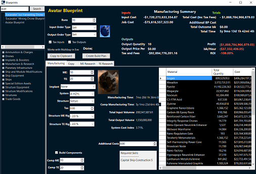 Blueprint Browser
